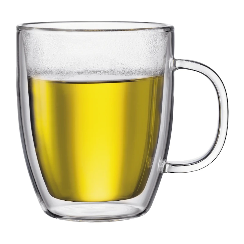 BISTRO Double walled Mug w. Handle, Set of 2, 45cl | RoyalDesign