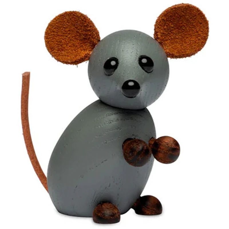 The Farm Mouse Wooden Figurine from Spring Copenhagen | RoyalDesign