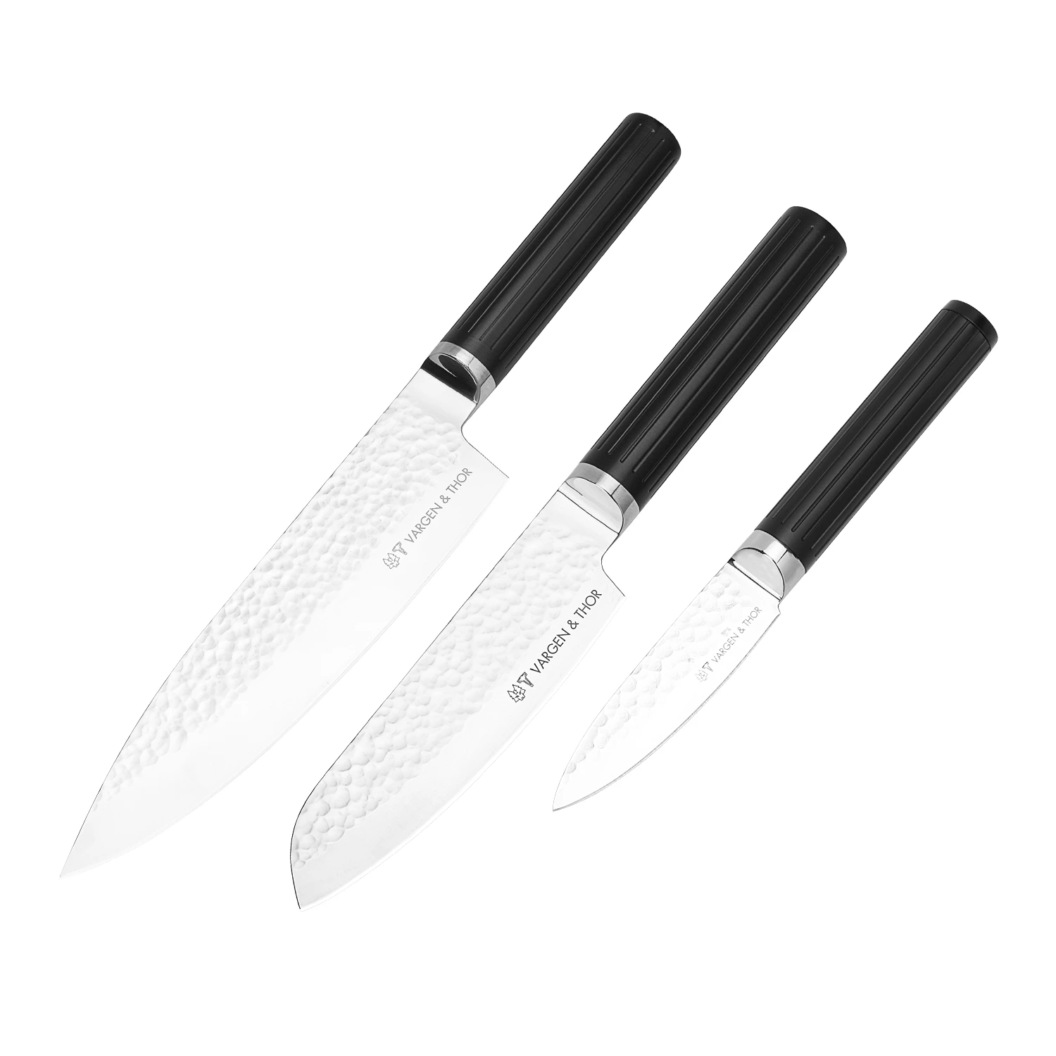 Glima Knife Set Steel 3 Pieces from Vargen & Thor | RoyalDesign