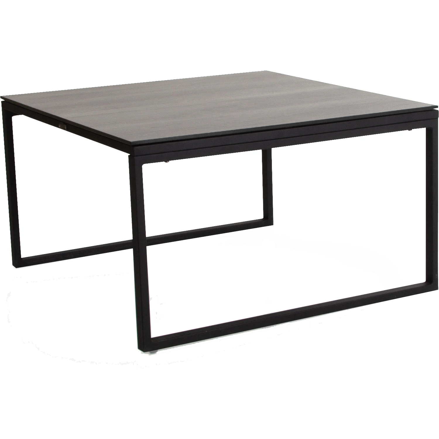 Talance Coffee table 80x80cm H45, Black / Dark Grey | RoyalDesign