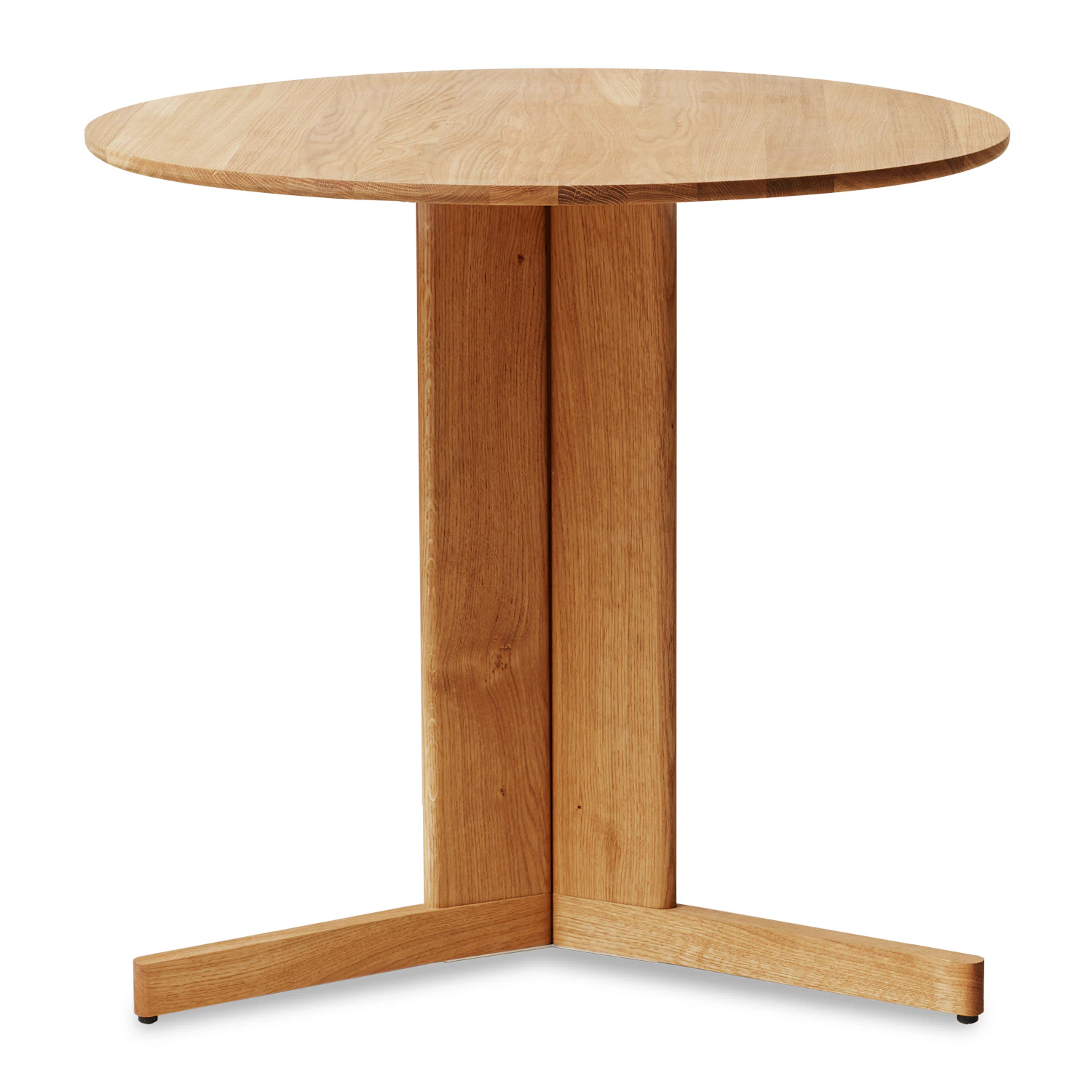 Trefoil Table 75 cm, Oak from Form & Refine | RoyalDesign