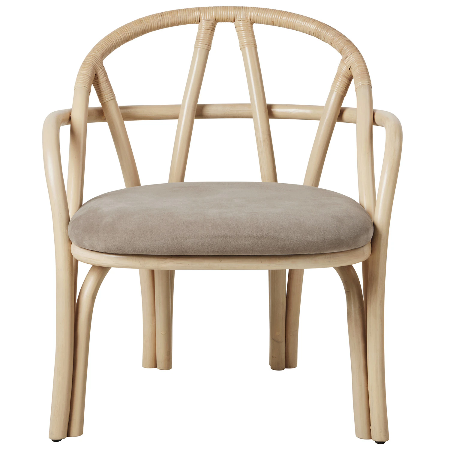 Bistra Lounge Chair, Natural / Fustagno 002 from GUBI | RoyalDesign