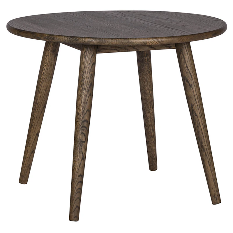 Symphony 02 Coffee Table Ø63 cm, Dark oiled Oak | RoyalDesign