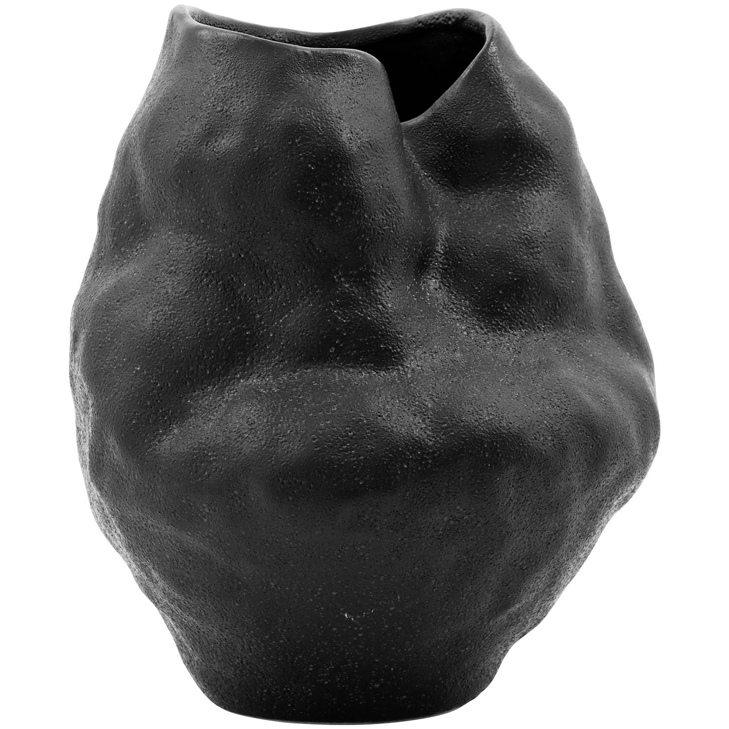 Fomu Vase, Black from House Doctor | RoyalDesign