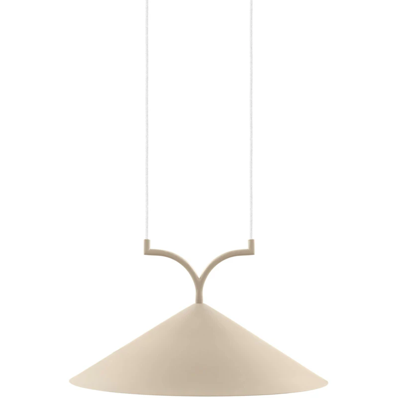 Curve 50 Pendant, Beige von Globen Lighting | RoyalDesign