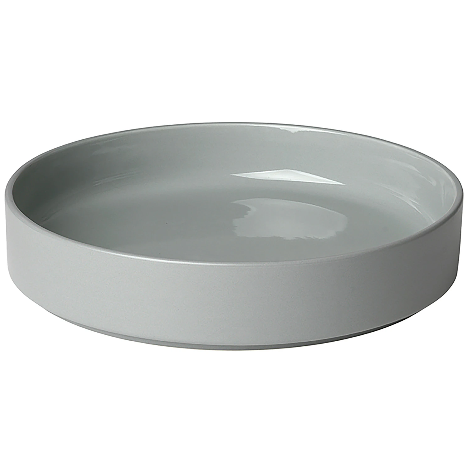 Pilar Deep Plate Mirage Grey, 20 cm from Blomus | RoyalDesign