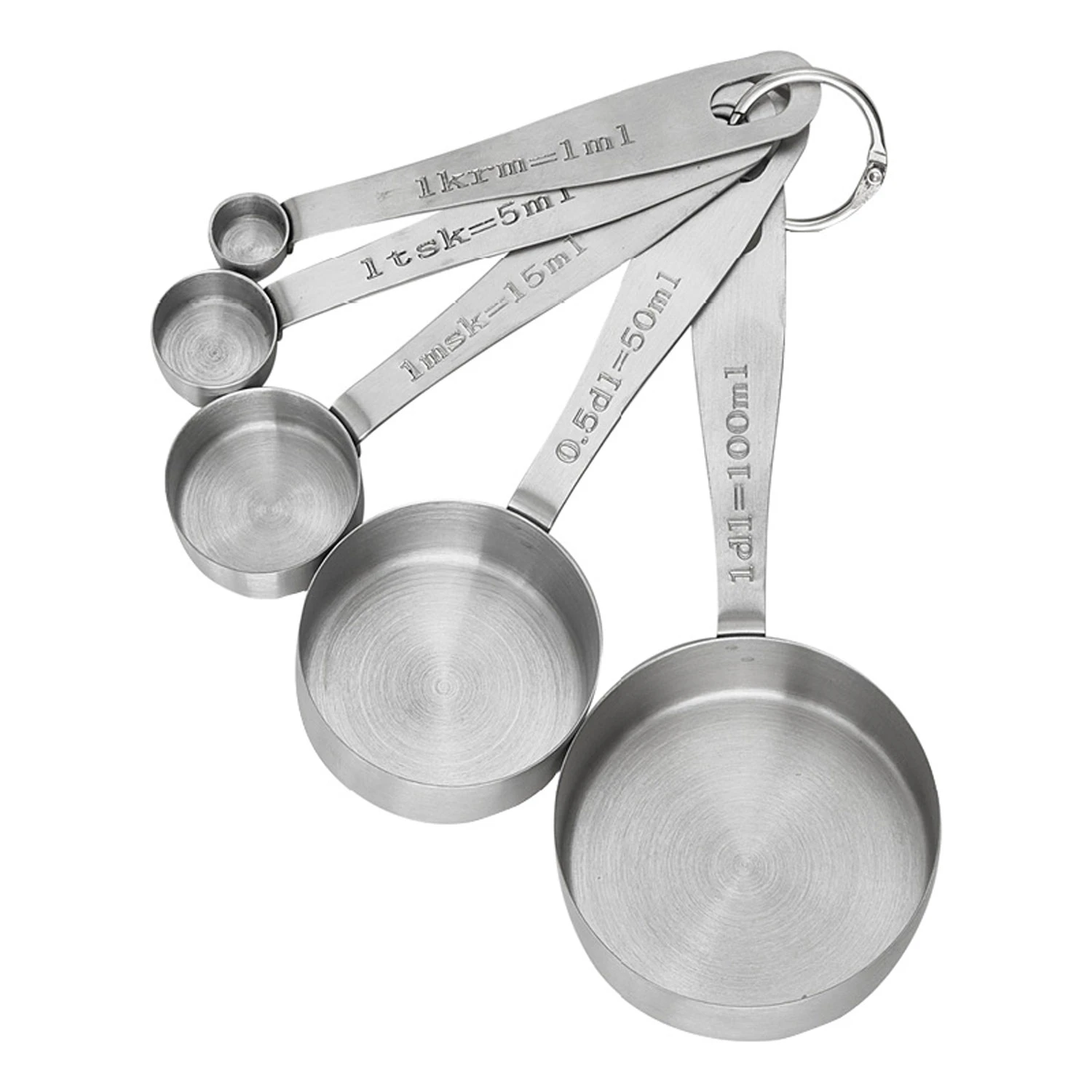 Myah Measuring Spoon Set Stainless Steel from Dorre | RoyalDesign