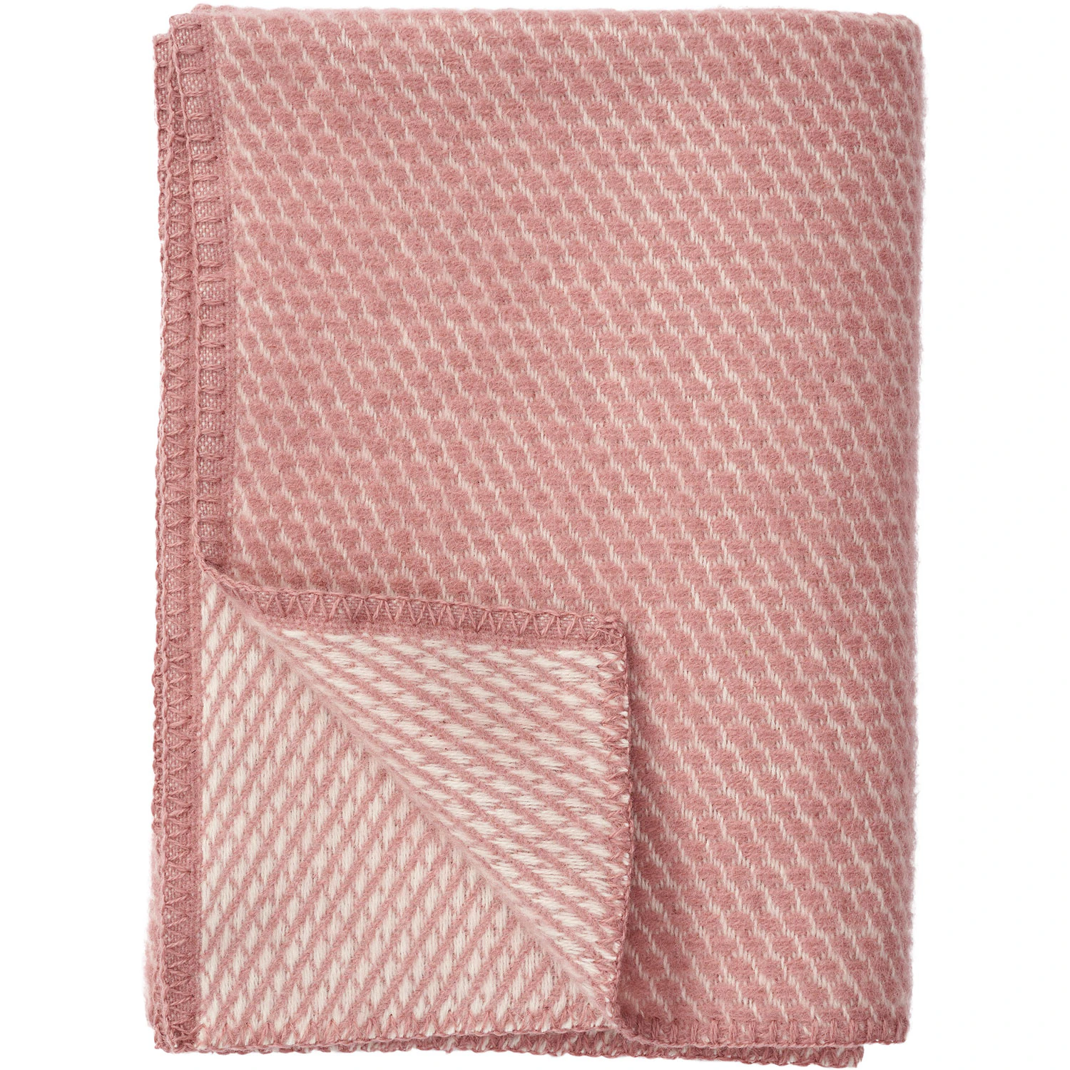 Velvet Plaid Midi 90x130 cm, Pink | RoyalDesign