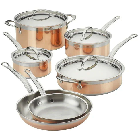 Hestan CopperBond Pot Set 10 Parts from Hestan | RoyalDesign