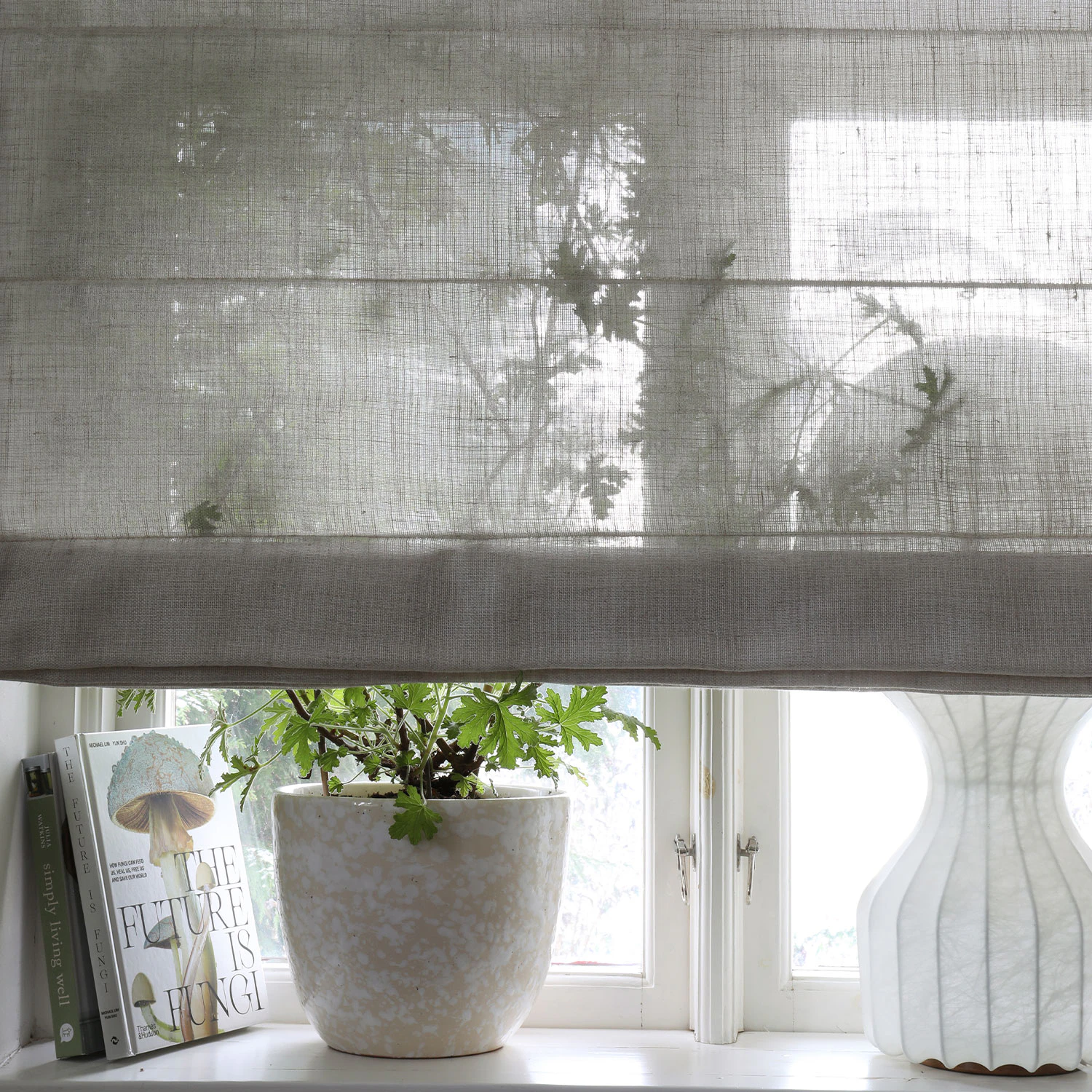 Ellie Roman Blind 90x220 cm, Nature from Mimou | RoyalDesign