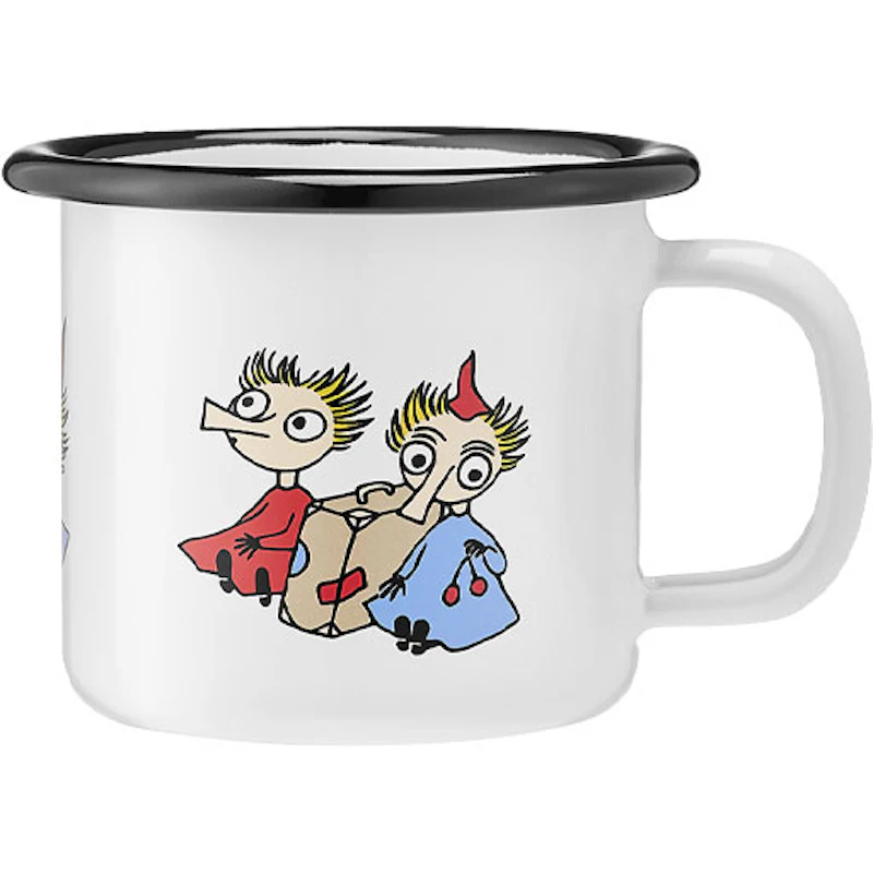 Mumin Mug 15 cl, Thingumy & Bob from Muurla | RoyalDesign