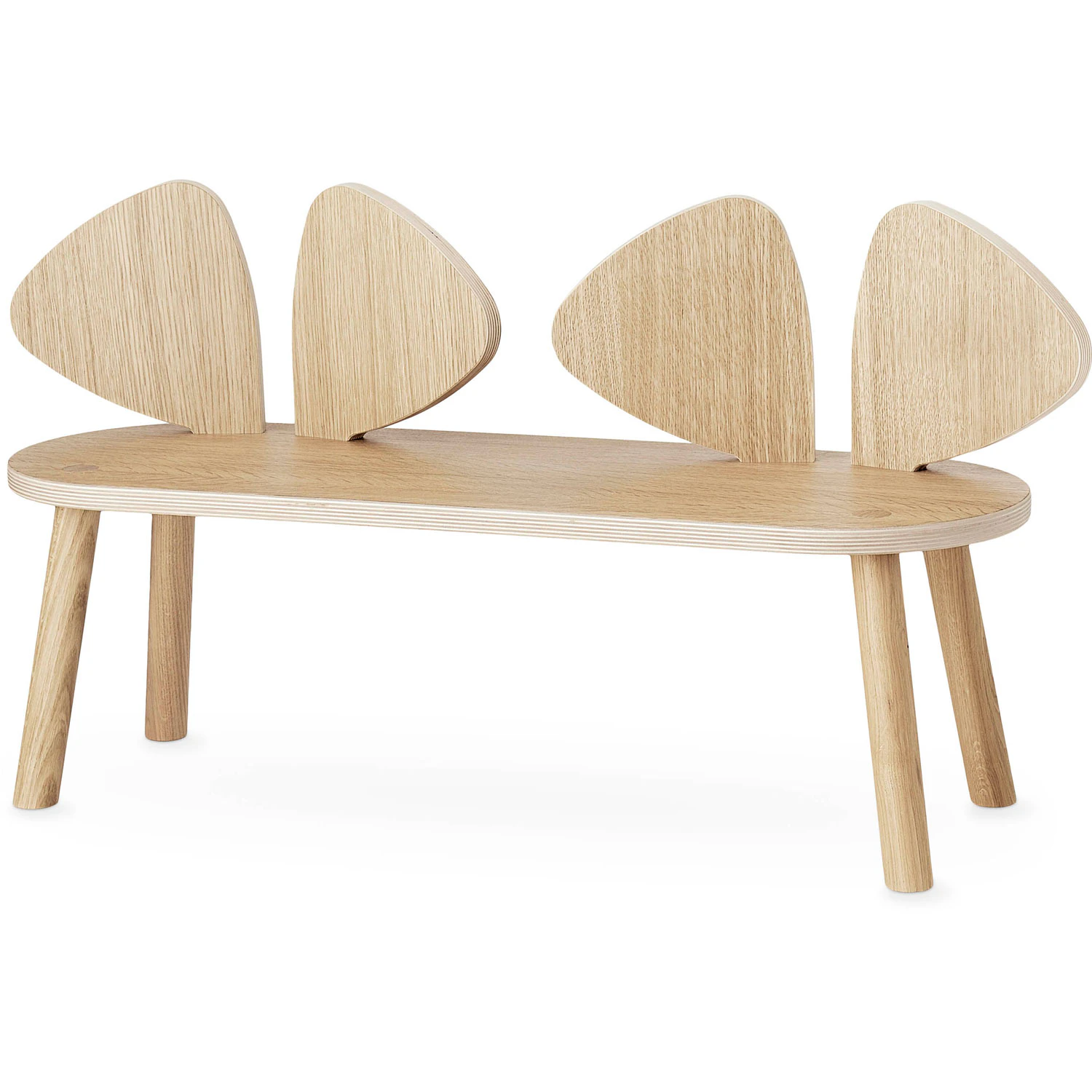 Mouse Bench, Ek from Nofred | RoyalDesign