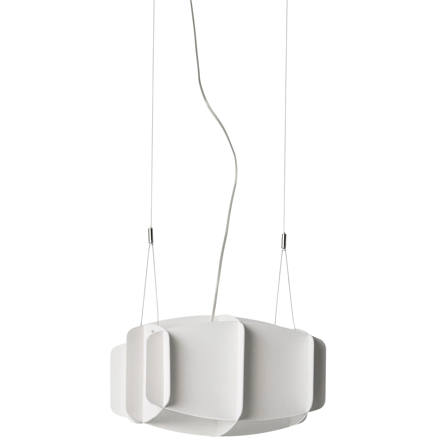 Ristikko 37 Pendant, White from Pilke | RoyalDesign