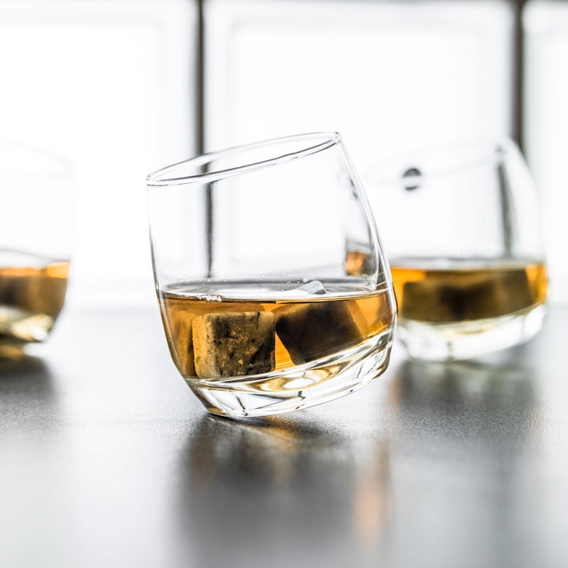Round bottom drinking glasses store
