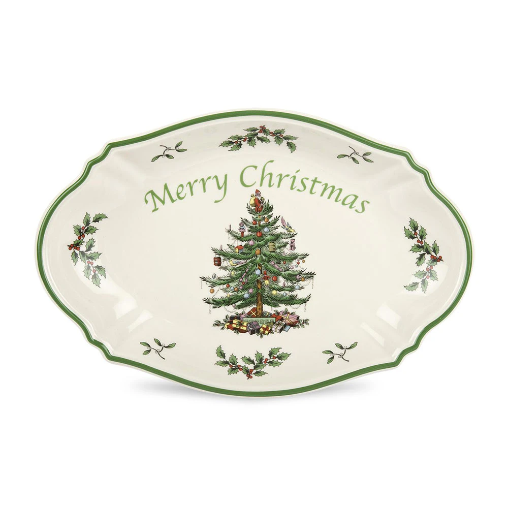 Christmas Tree Plate, 28 cm from Spode | RoyalDesign