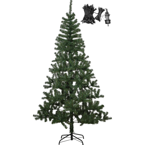 Alvik Christmas Tree With Led, 210 cm from Star Trading | RoyalDesign