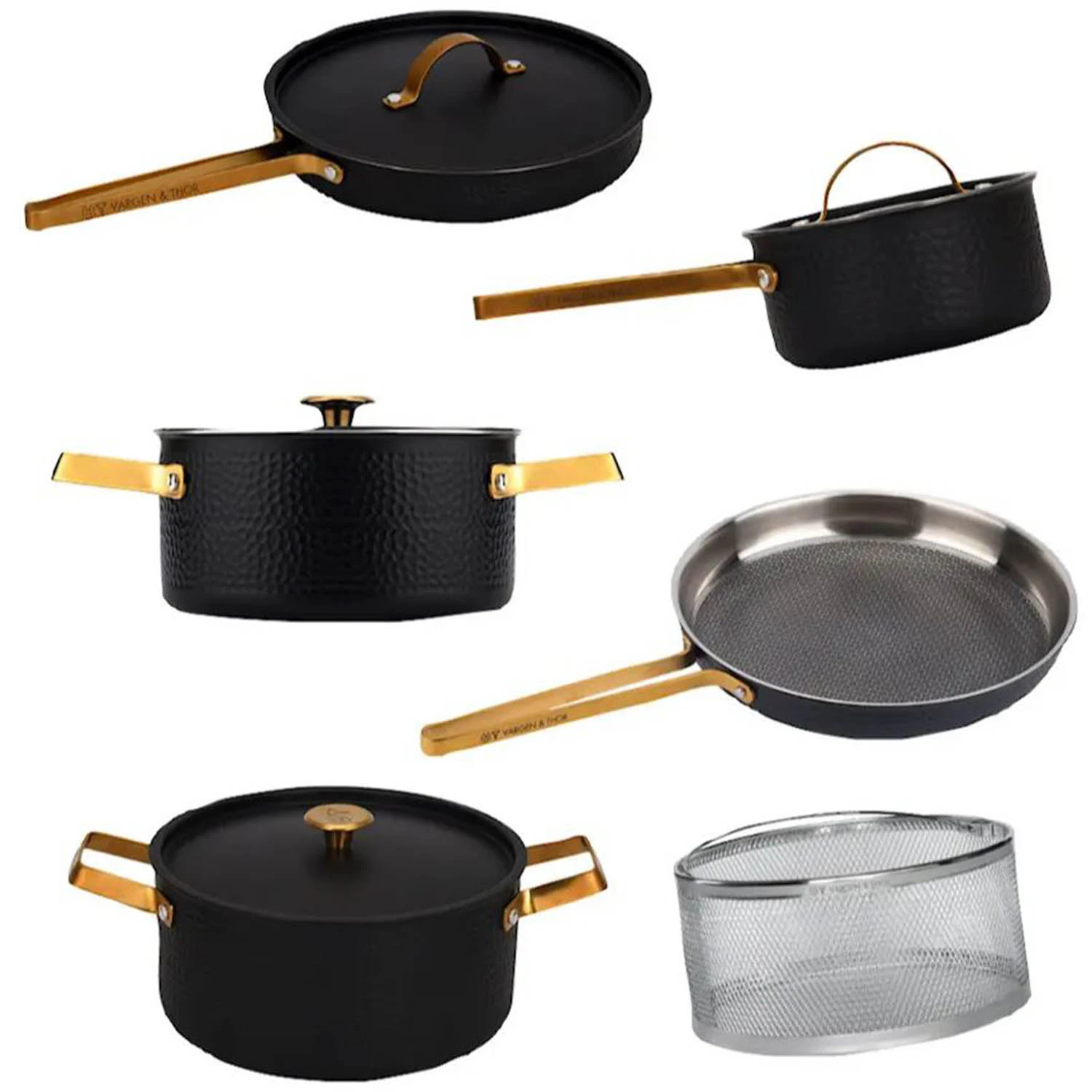 Arvet.XL Saucepan Set 6 Pieces from Vargen & Thor | RoyalDesign